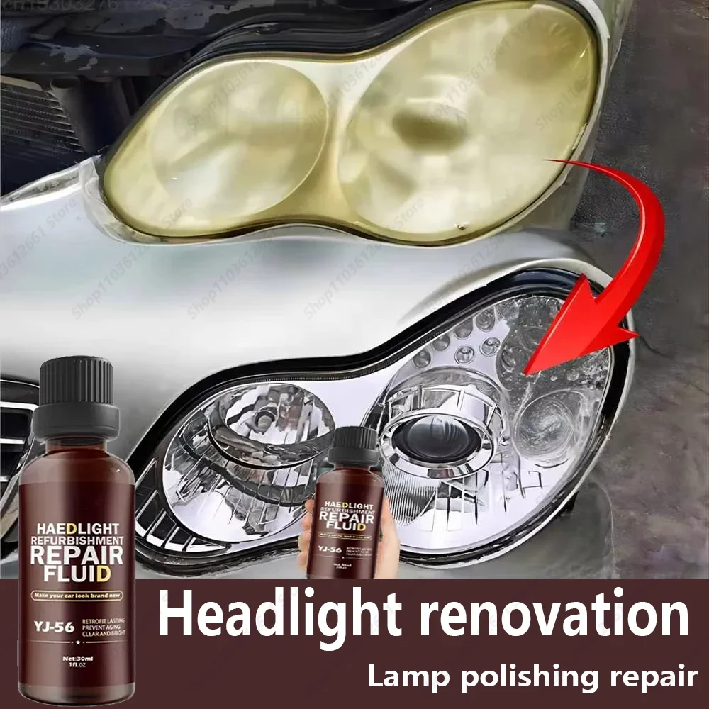 Auto Headlight Lens Restorer Repair Agent Liquid Polishing ...