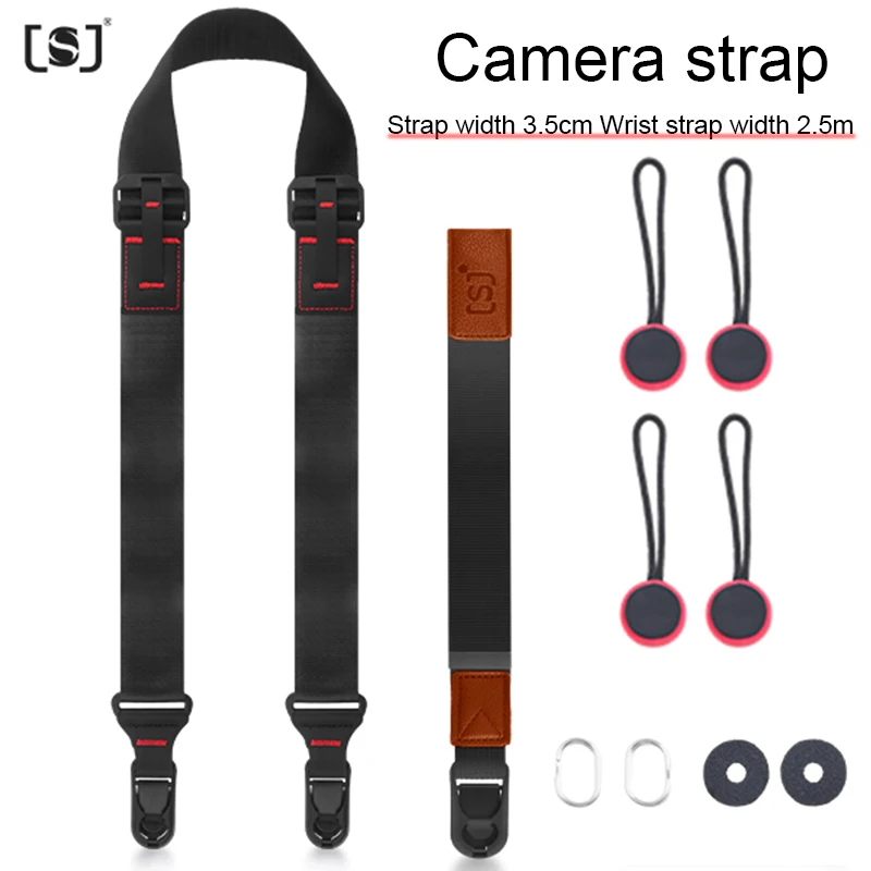 Camera-Strap-Nylon-Adjustable-Shoulder-Neck-Belt-Quick-Release-Sling ...