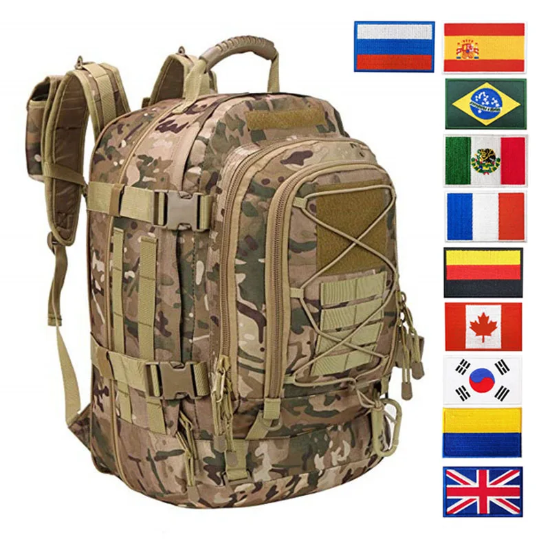 Men-Tactical-Backpack-Molle-Assault-Rucksack-1000D-Nylon-Waterproof ...