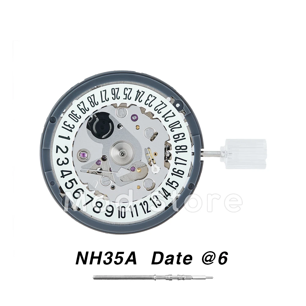 Nh35 Movement 6 Date | Nh35 Date Disc 6 | Tmi Movement | Tmi Nh35a ...