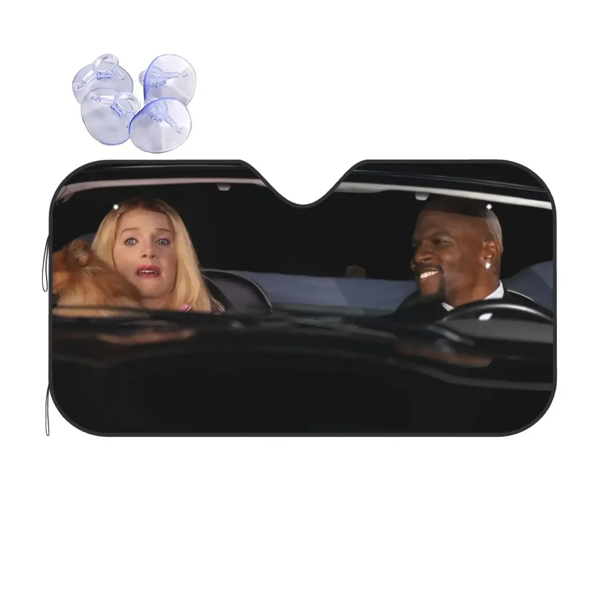 White-Chicks-Personality-Sunshade-Windscreen-76x140cm-Thousand-Miles ...