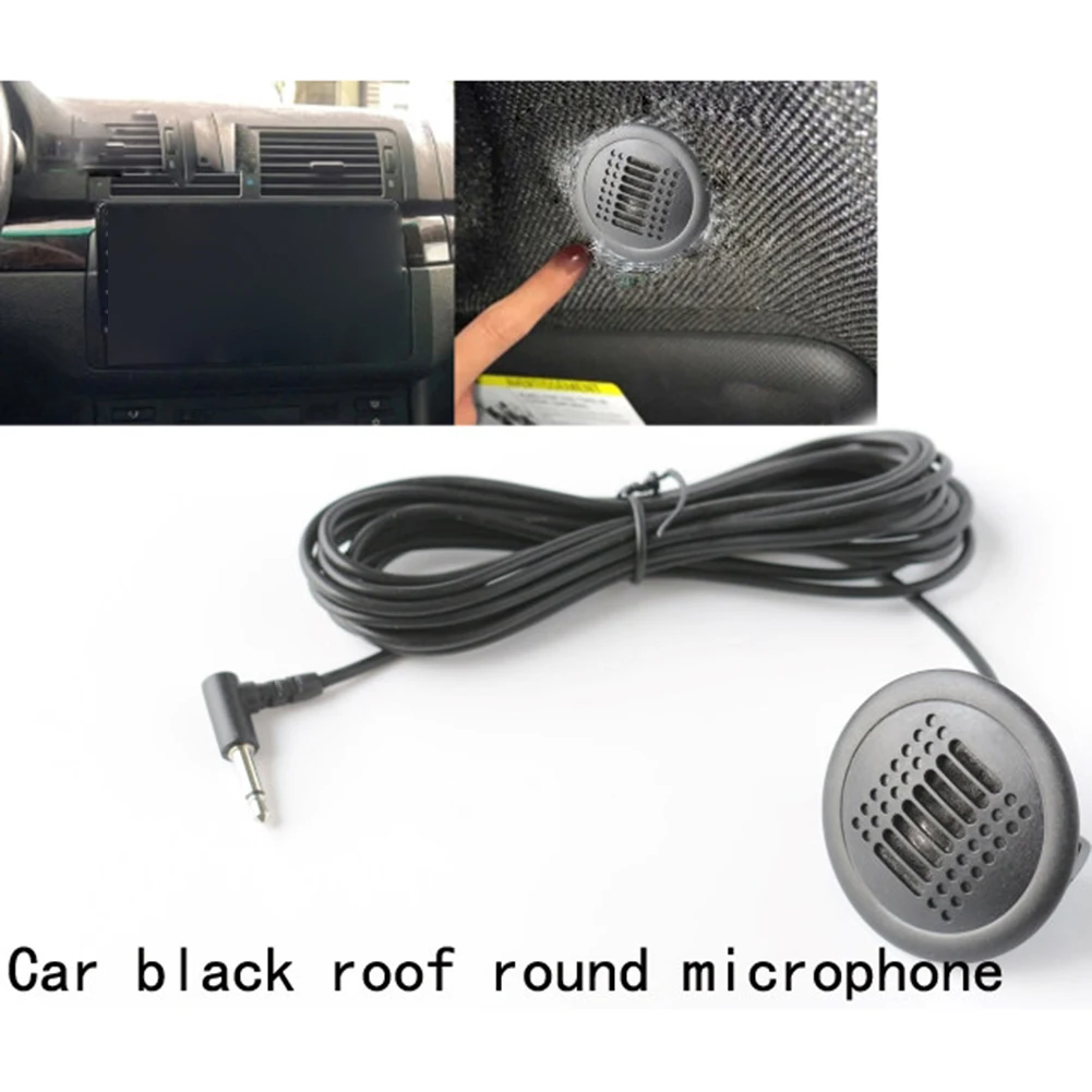 Handsfree Kit 3.5mm Car Mic Handsfree Calling Car Audio Microphone For ...
