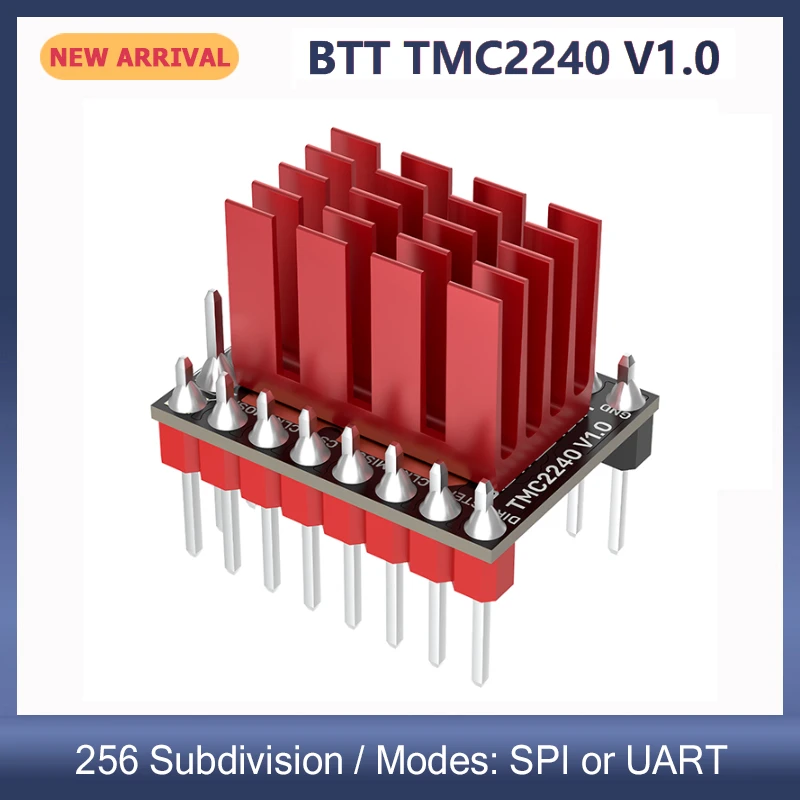 BIGTREETECH TMC2240 Stepper Motor Driver Module Peças de Impressora 3D ...