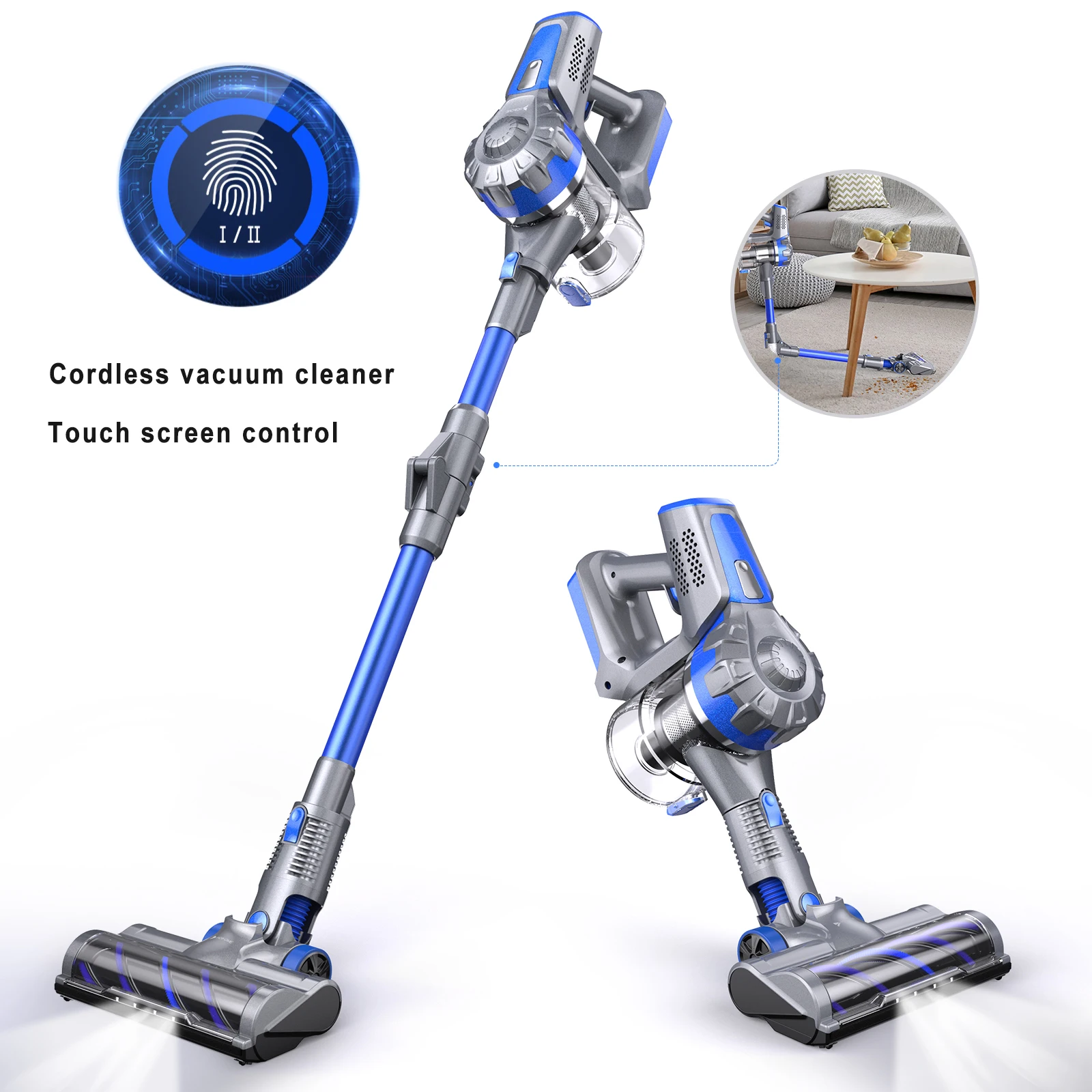 Wireless-Handheld-Vacuum-Cleaner-Household-Touchscreen-180-Bendable ...