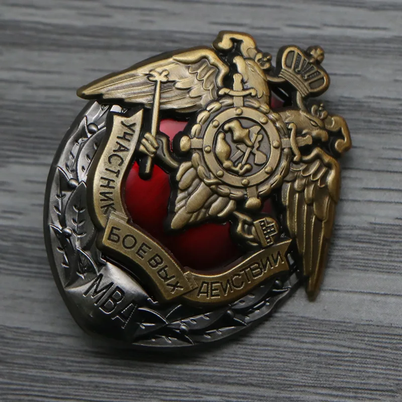 USSR Badge Russian CCCP Soviet Medal Retro Classic Metal Brooch ...