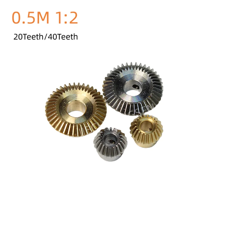 0.5M 1:2 Reduction Bevel Gear 20Teeth/ 40Teeth Stainless Steel 304 Gear ...