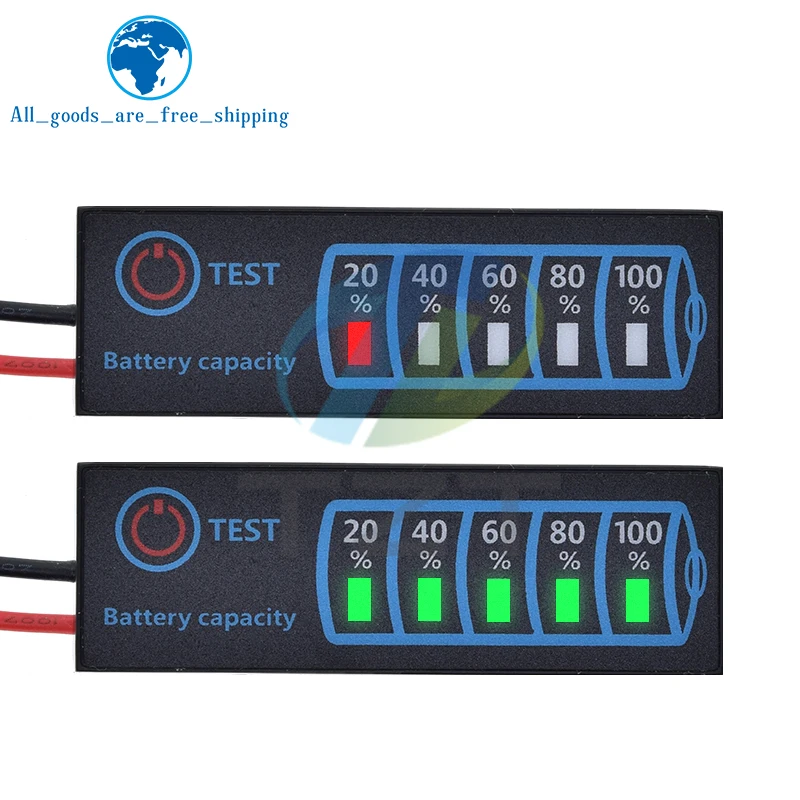 TZT-Battery-Level-Indicator-3S-Ternary-Lithium-Battery-Lithium-Iron ...