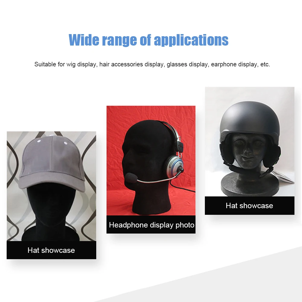 Foam-Head-Model-Practical-Mannequin-Head-for-Barber-Shop-Hair-Salon ...