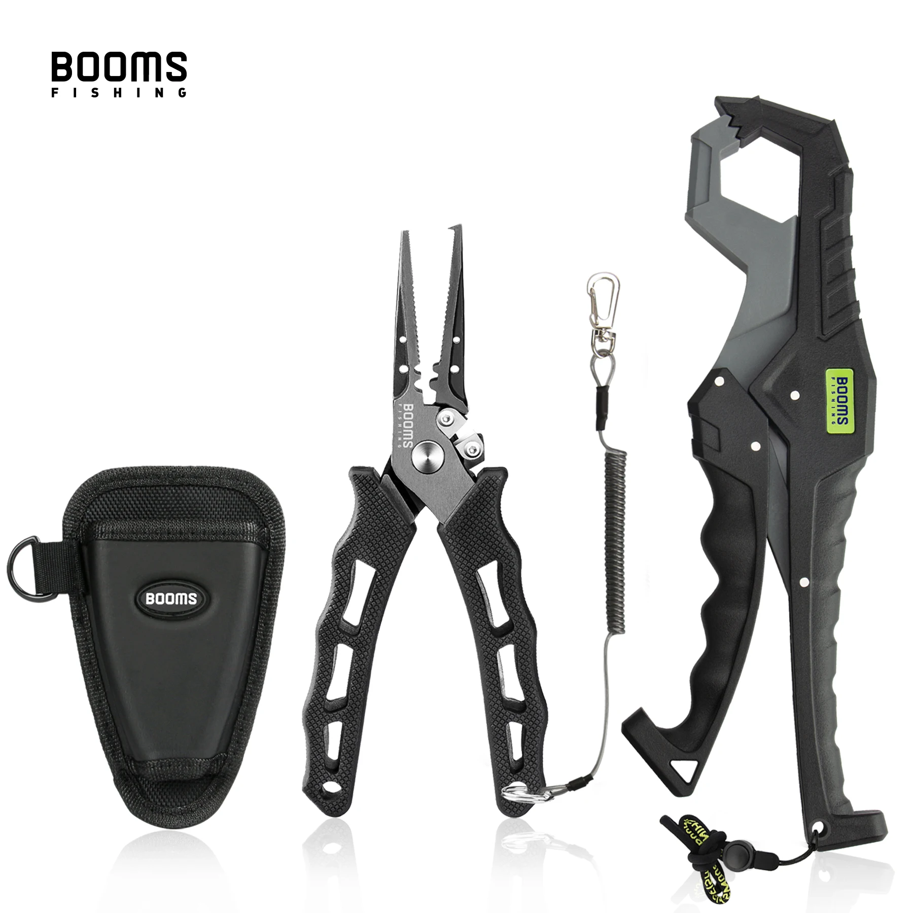Booms Fishing G5F7 Fishing Pliers and Fish Gripper Compose Tools Set ...