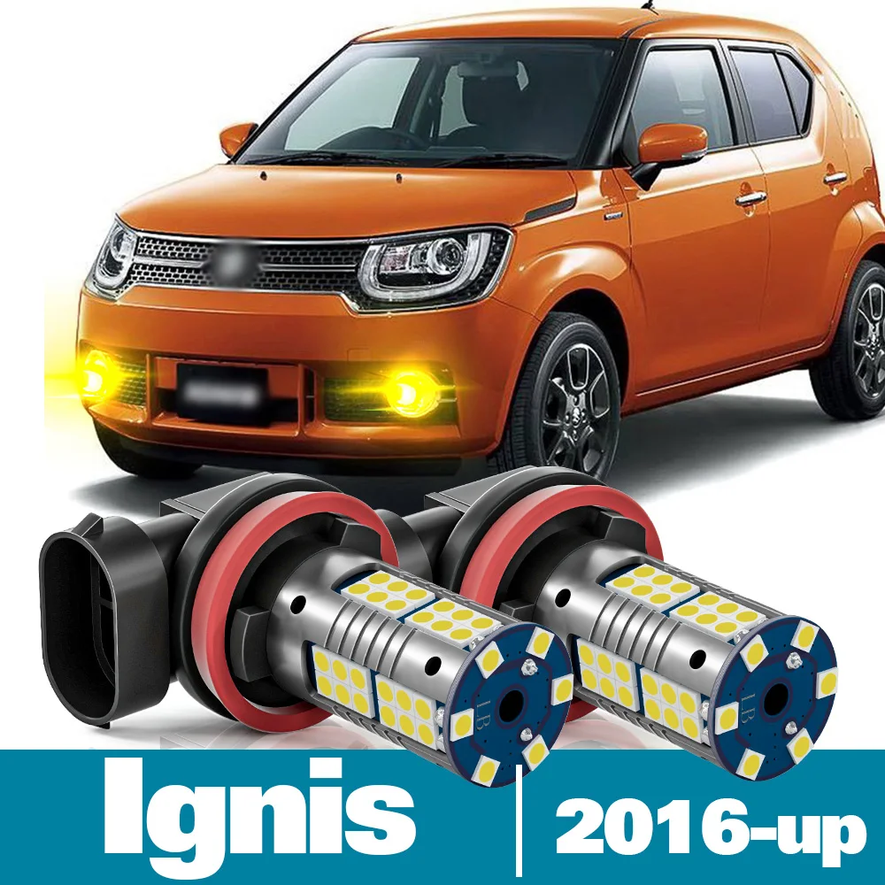 Luz LED antiniebla para Suzuki Ignis 3, accesorios 2016, 2017, 2018 ...