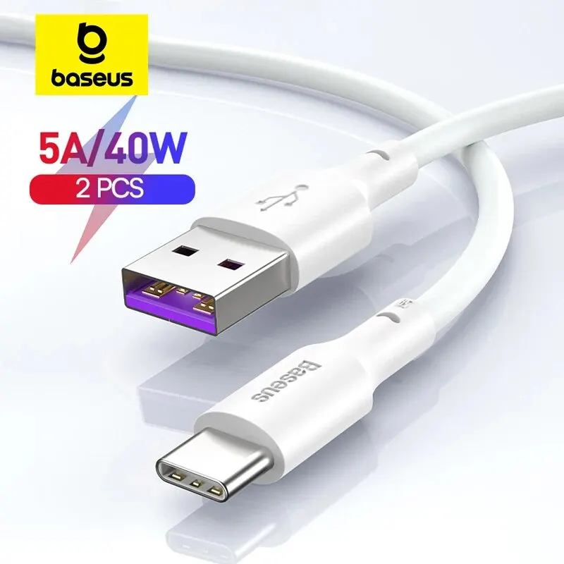 Baseus-Fast-Charging-USB-Type-C-Cable-5A-USB-C-Cable-Type-C-Data-Cord ...