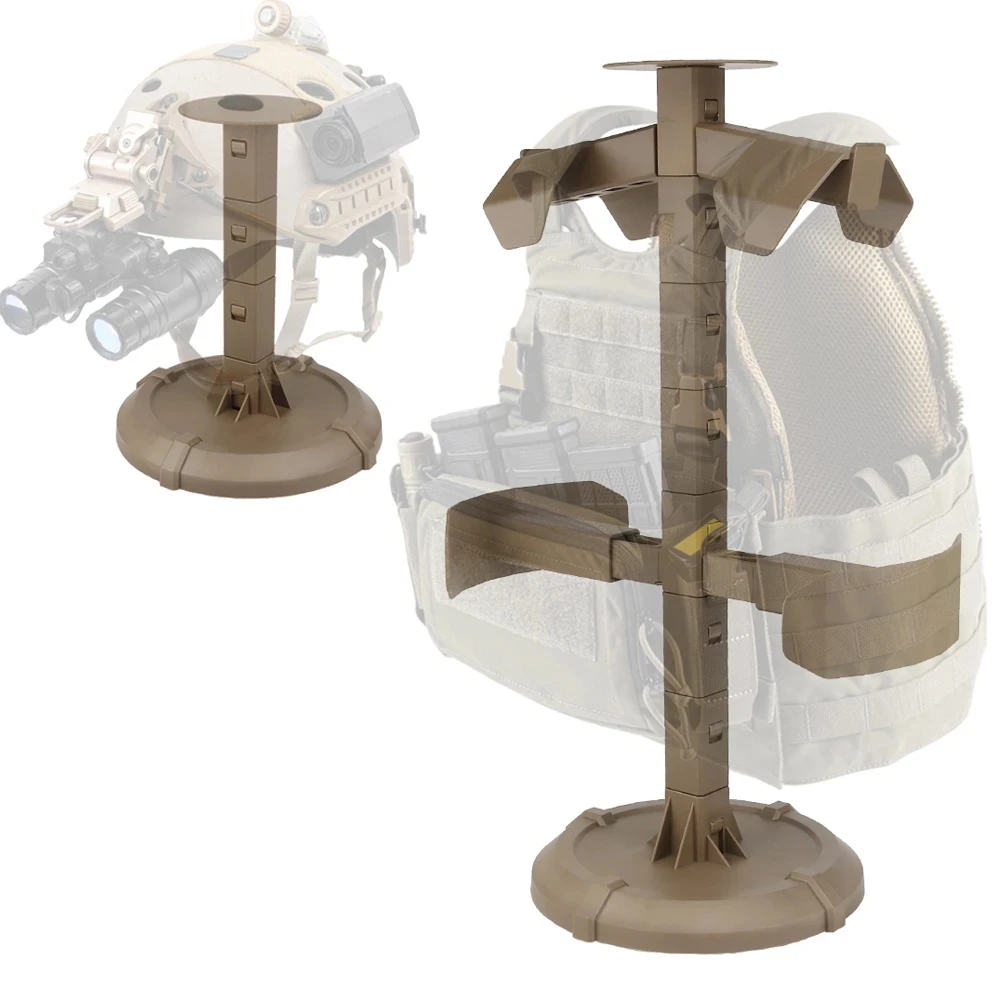 Tactical-Equipment-Display-Stand-Adjustable-Paintball-Airsoft-Armor ...