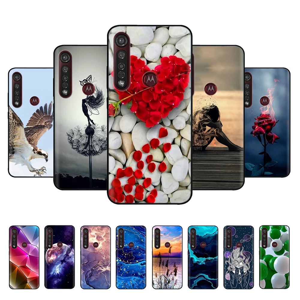 For Motorola Moto G8 Power Lite Case Silicone Soft TPU Phone Cover for ...