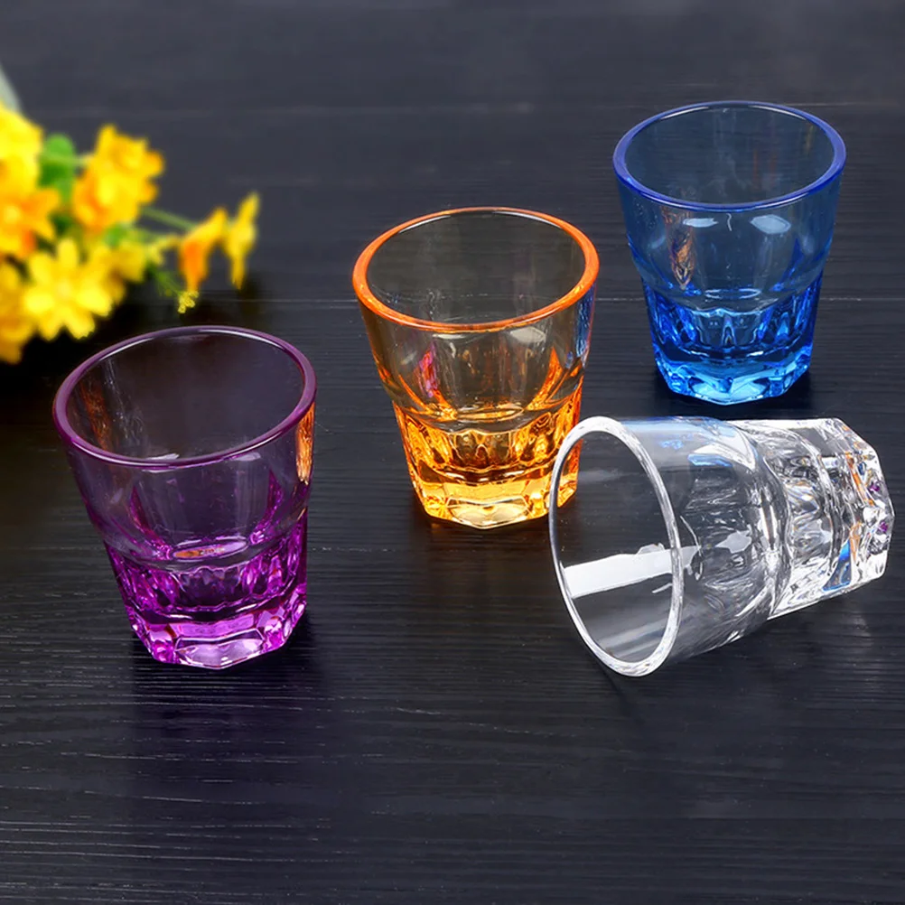 Acrylic-Transparent-Drinking-Cups-Unbreakable-Beverage-Juice-Cups ...