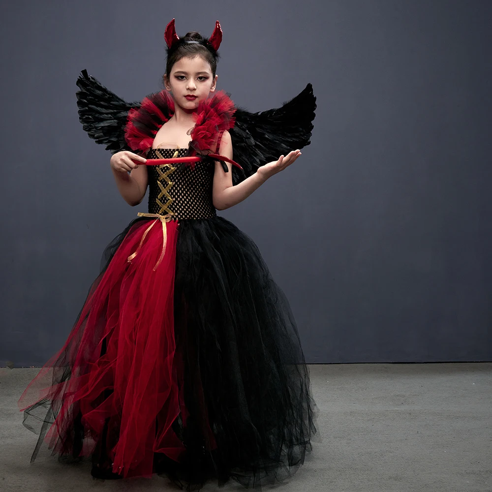 Gothic Vampire Costume For Kids