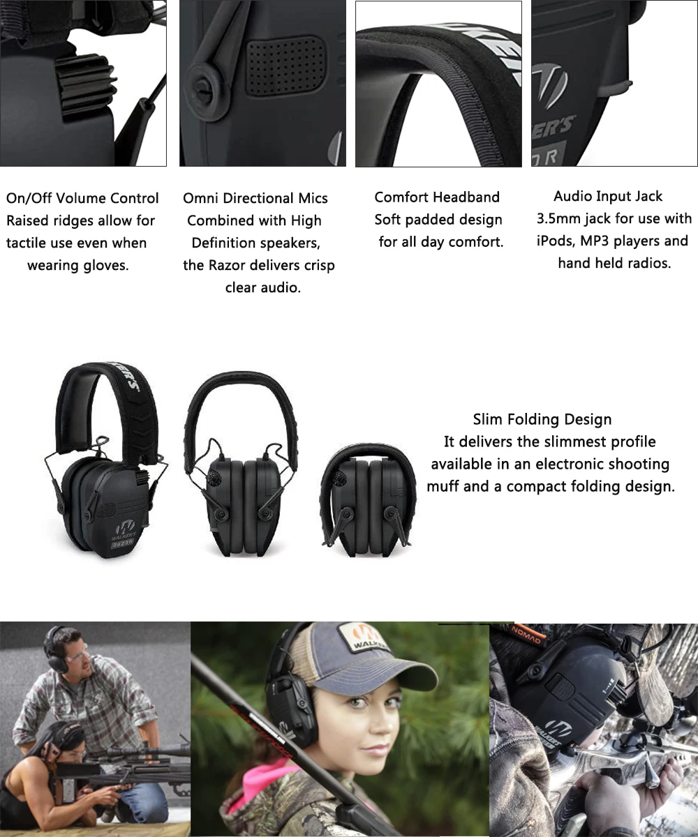 Protections auditives,Casque antibruit pour le tir électronique ...