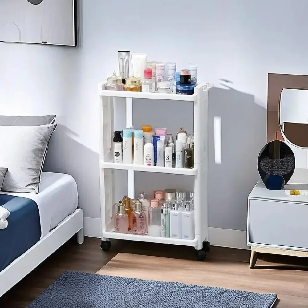 Kitchen-Gap-Storage-Shelf-Removable-Slim-Storage-Cart-With-Wheels ...