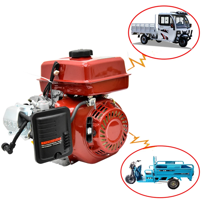 New Double-silencer gasoline generator range extender process ...