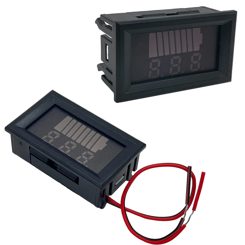 Golf Cart Accessories 12V 24V 36V 48V 60V 72V LED Battery Monitor Meter ...