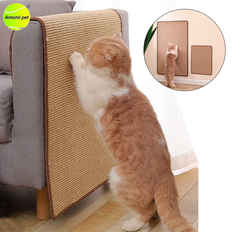 Cat Scratch Cardboard Couch Mats Loop Fastener Scraper for Cats Toys ...