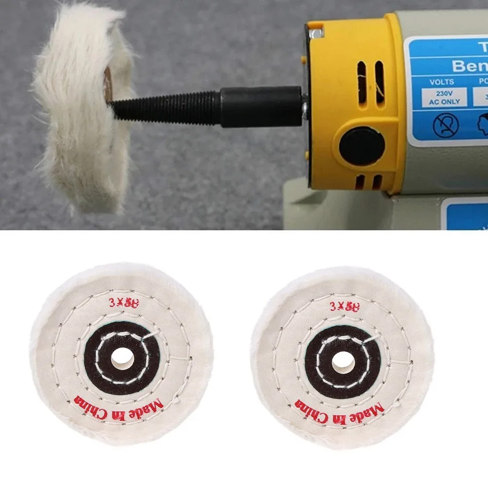3-Cloth-Buffing-Polishing-Wheel-Buffer-Polish-Jewelry-Grinder-Pad ...