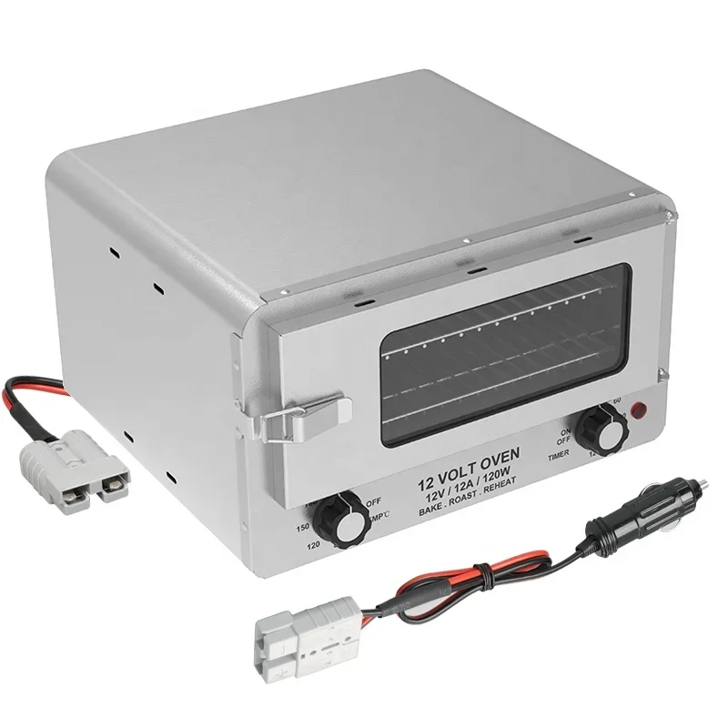 6L 12V 120W Electric Mini Vehicle roaster box 12v dc microwave oven Car ...
