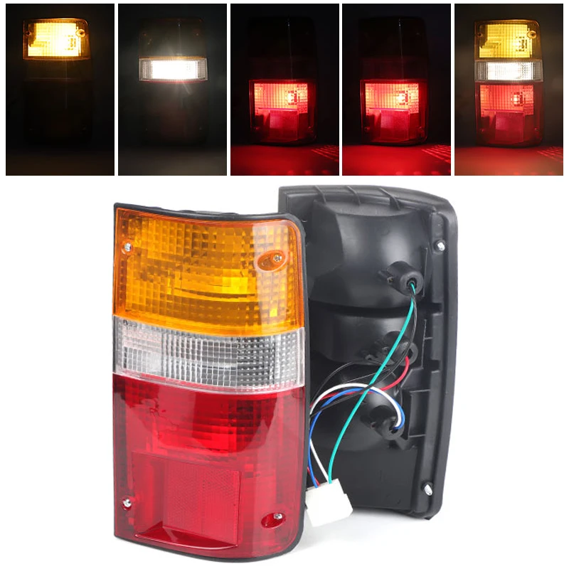 Conjunto de lámpara de luz trasera para Toyota Hilux MK3 SR5 DLX Pickup ...