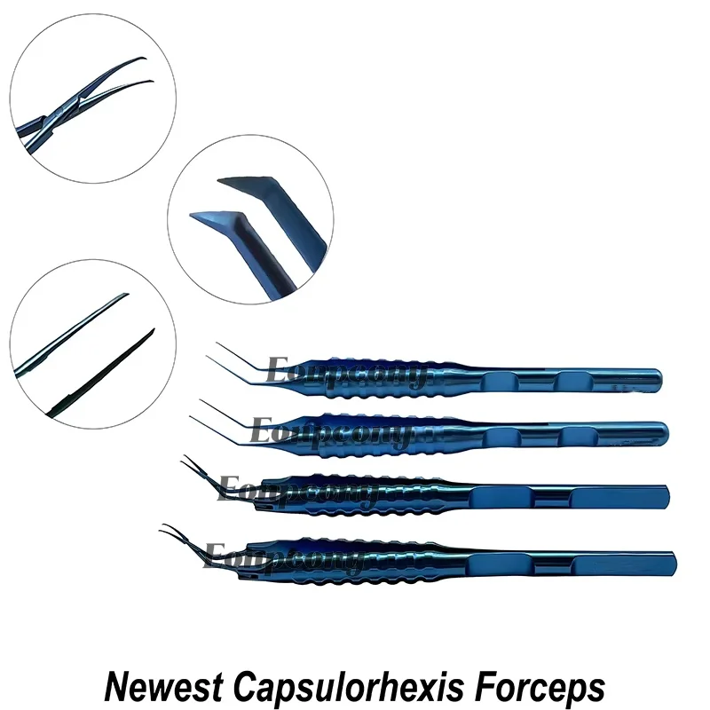 Inamura Capsulorhexis Forceps Utrata Forcepss 1.8mm Incision with Cross ...