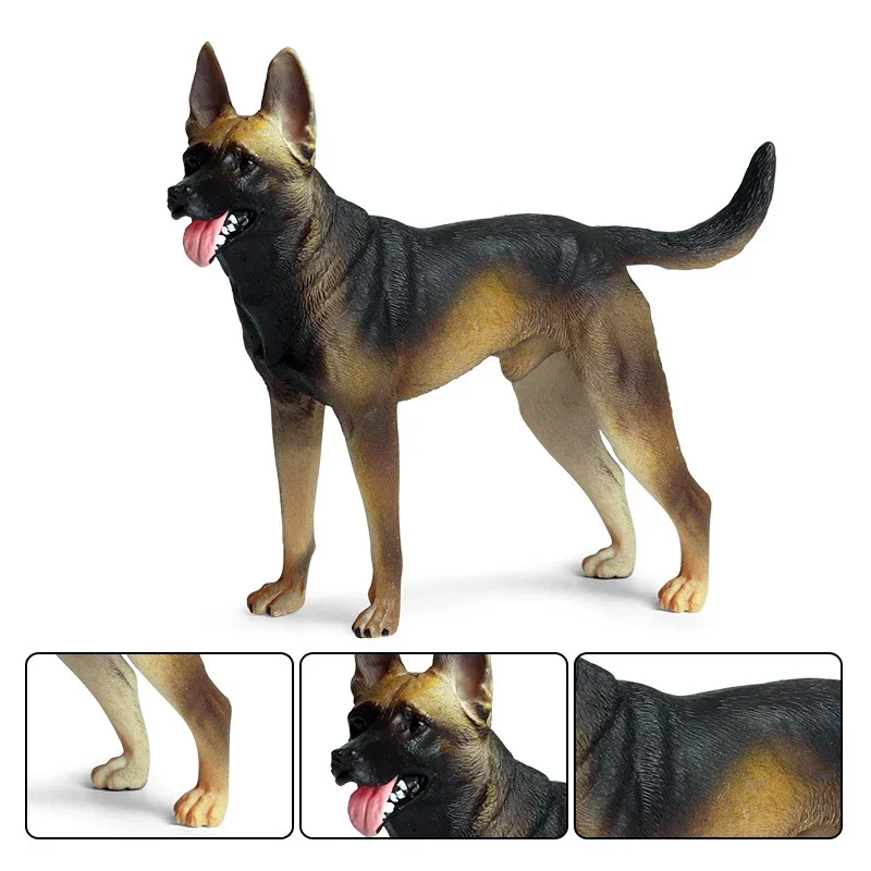 New-Simulation-Big-Size-Animal-Model-Hound-Dog-Figurine-Solid-Plastic ...
