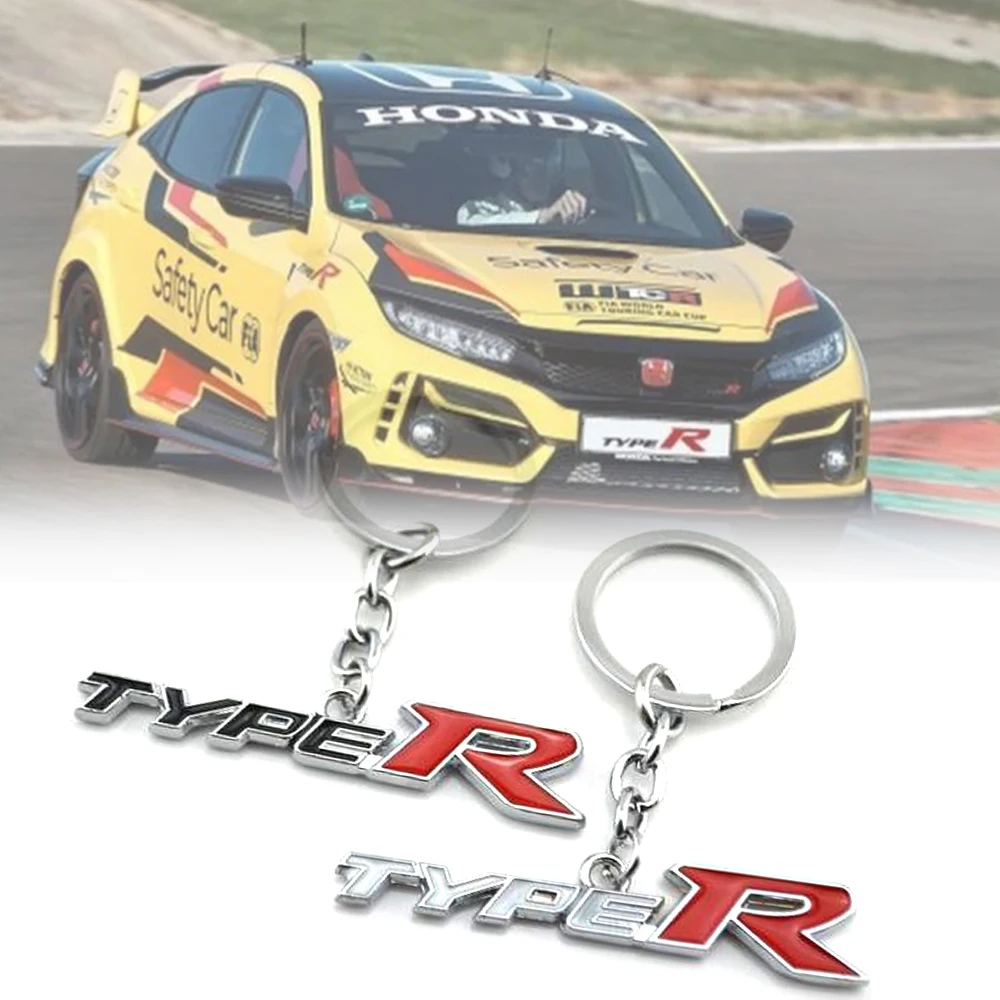 Metal-Type-R-Logo-Keychain-Car-Keyring-for-Honda-Type-R-Racing-Accord ...