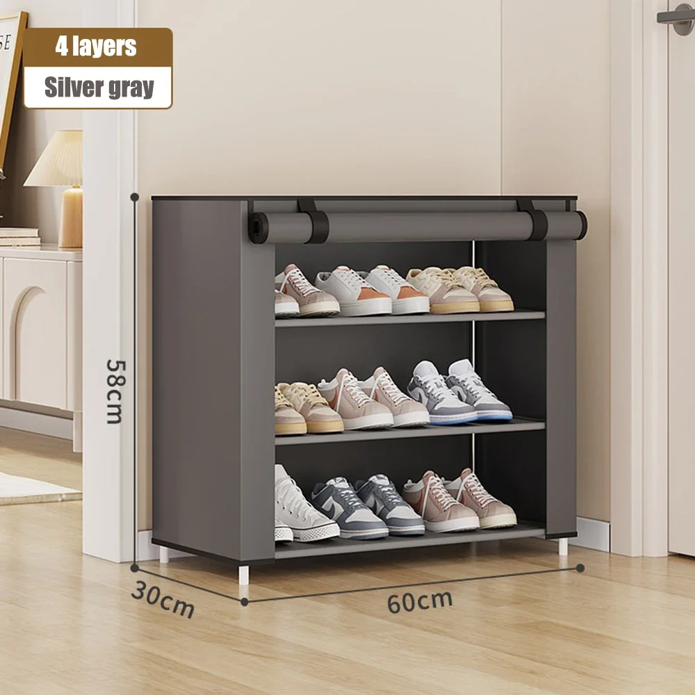 Shoe-Cabinet-Dustproof-Fabric-Organizer-Household-Storage-Multilayer ...