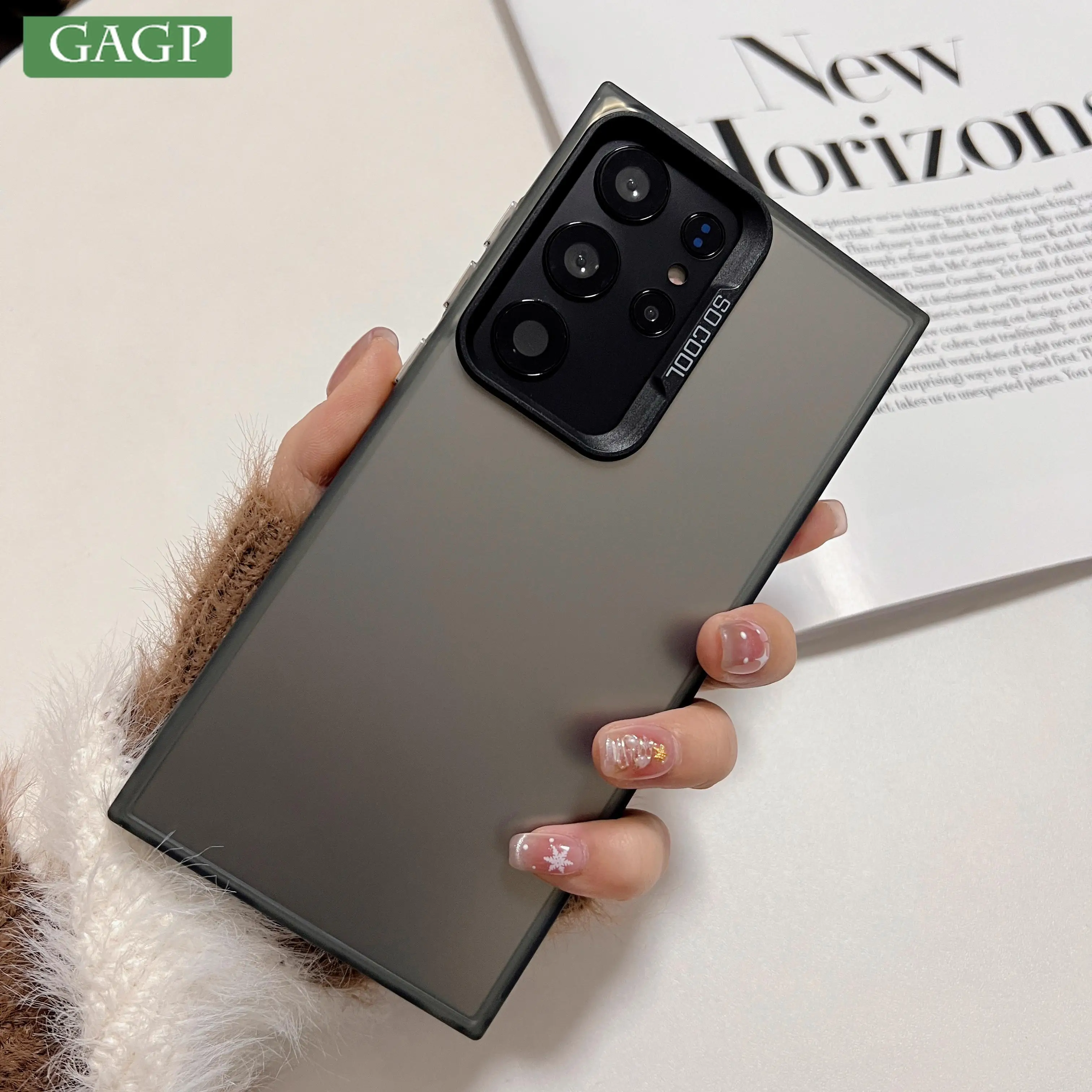 Electroplate-Laser-Matte-Phone-Case-for-Samsung-Galaxy-Note20-S24-Ultra ...