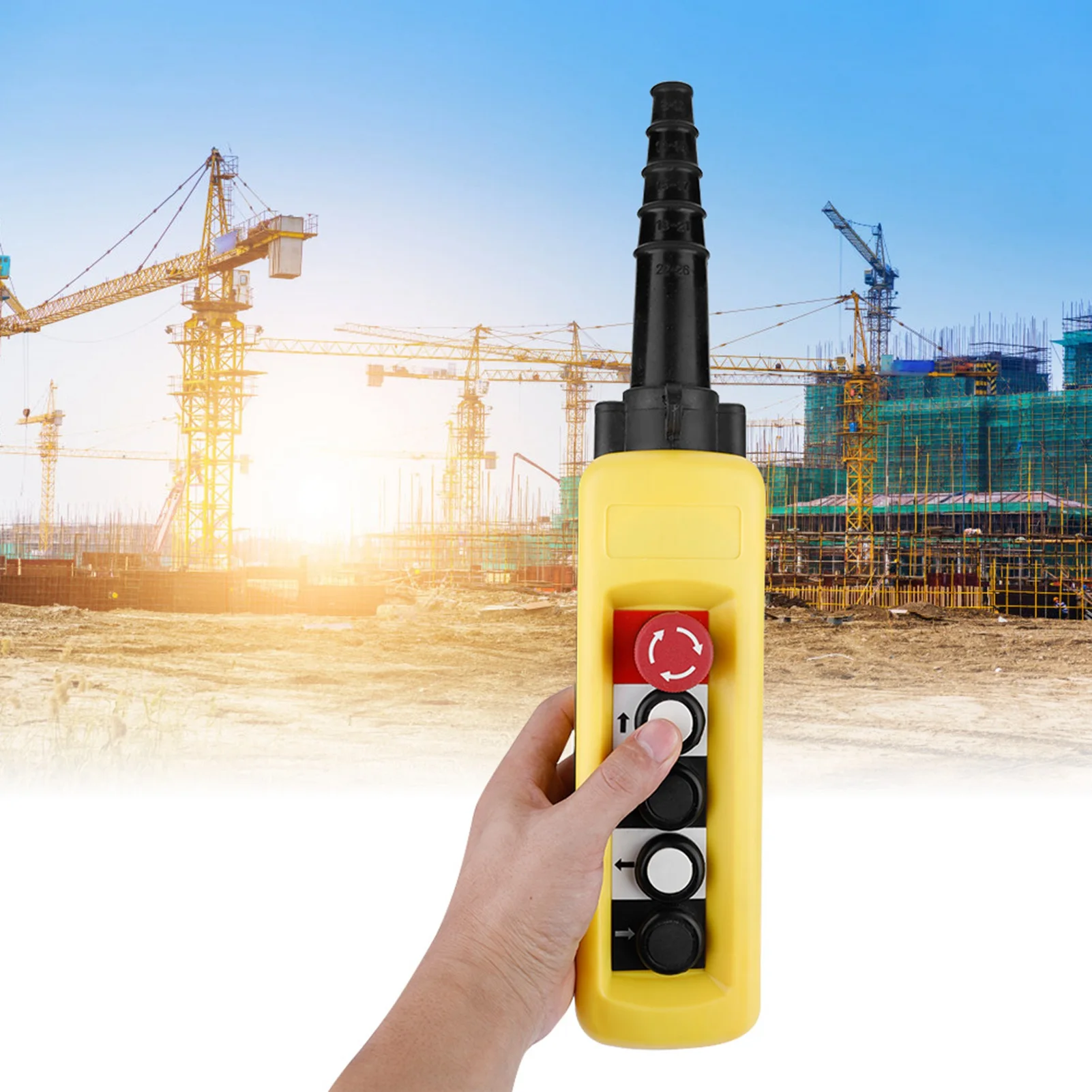 Hoist-Controller-Crane-Chain-Hoist-Push-Button-Switch-Lifting-Pendant ...