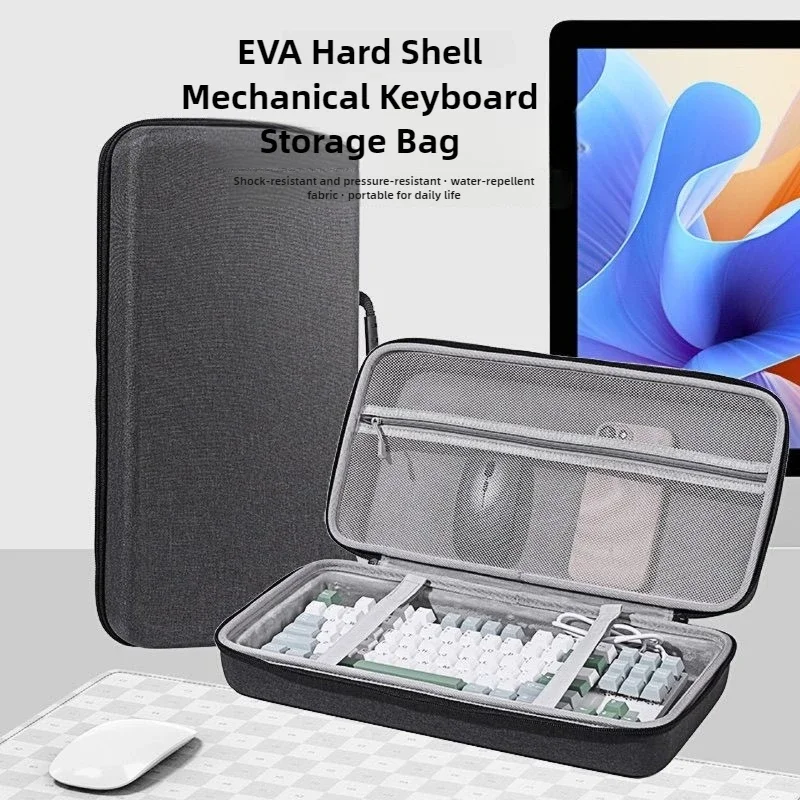EVA Hard Case Protable Anti-fall Mechanical Keyboard Case Storage Bag ...