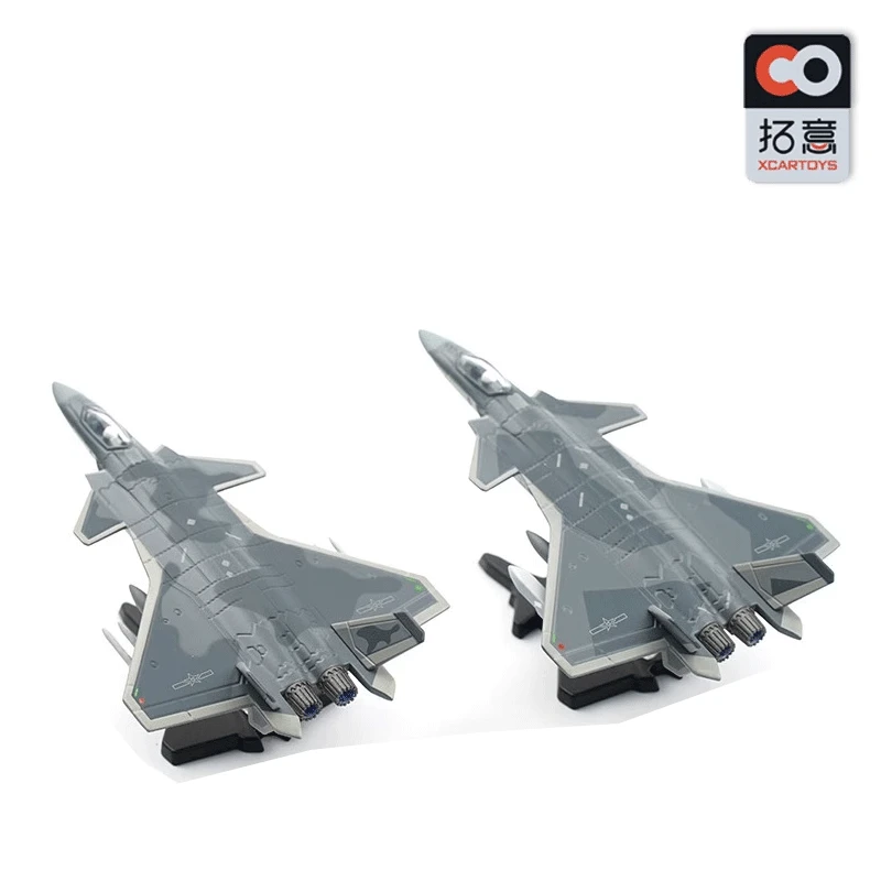 XCARTOYS-High-quality-ratio-1-64-J-20-aircraft-alloy-small-plane-model ...
