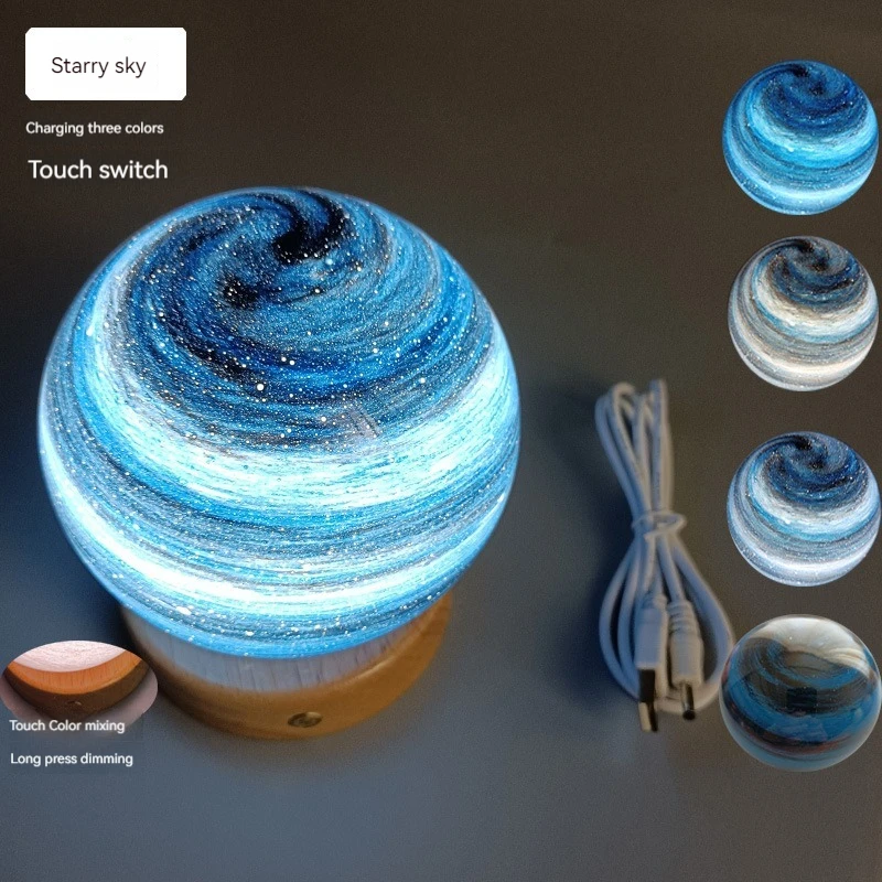 LED-Galaxy-Crystal-Ball-Night-Light-Table-Lampfor-Quarto-Moon-Table ...