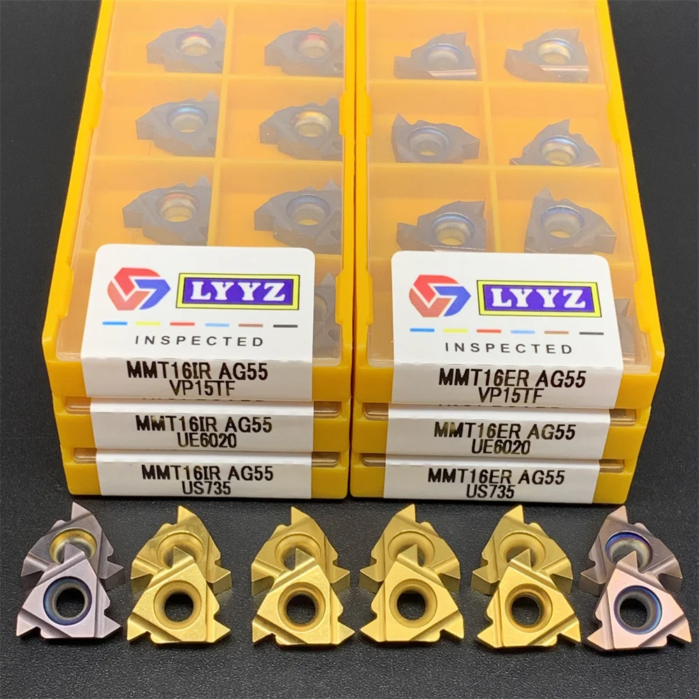10PCS-Carbide-thread-insert-MMT11ER-11IR-16ER-16IR-AG60-AG55-VP15TF ...