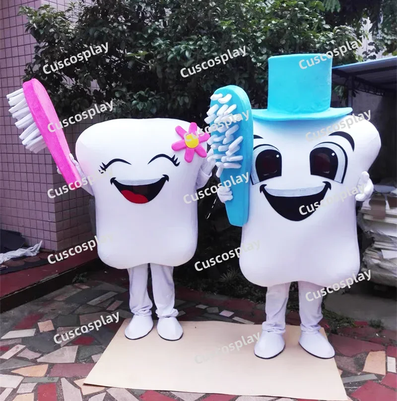 Tooth-Mascot-Costume-Dentist-Teeth-Advertising-Props-Dental-Care ...