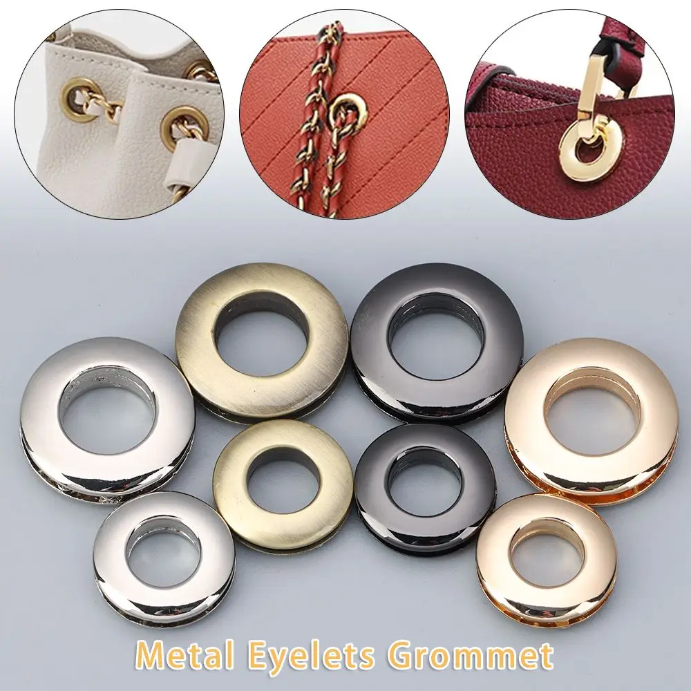 1Pcs High Quality Alloy Hole Metal Eyelets With Screws For Leather ...