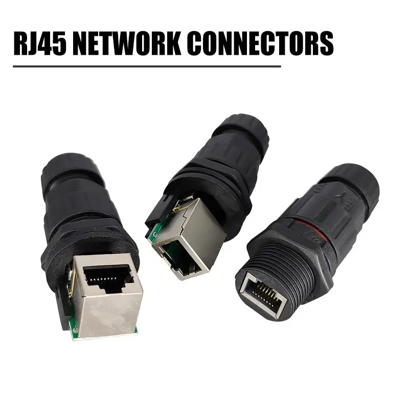 1pc-M20-RJ45-Network-Connector-Waterproof-IP66-Panel-Type-Network ...