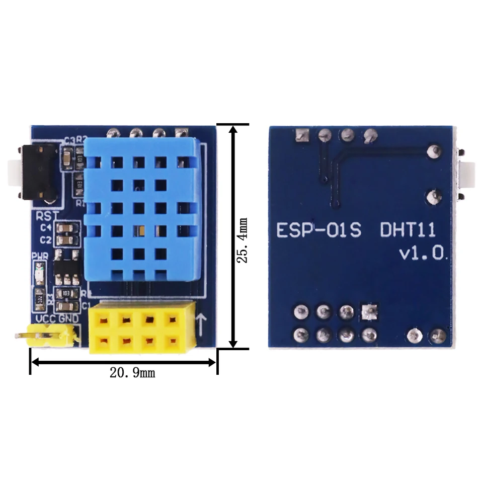 Esp8266 5v Wifi Relay Module Ds18b20 Dht11 Rgb Led Controller Things