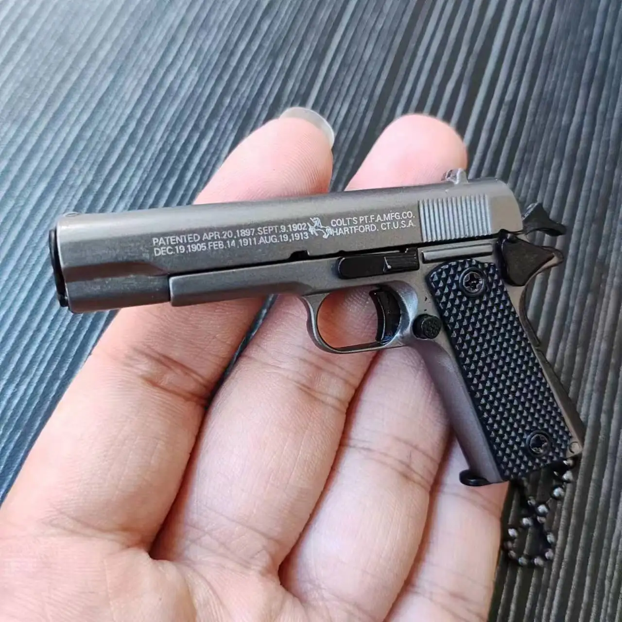 1-3-Alloy-Mini-Colt-1911-92f-Pistol-Model-Detachable-PUBG-Jedi-Toy-Gun ...
