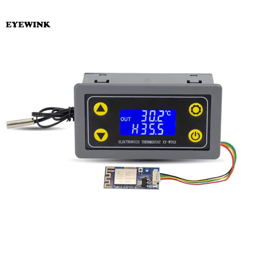 WIFI Remote Temperature Controller Module Refrigeration And Heating ...
