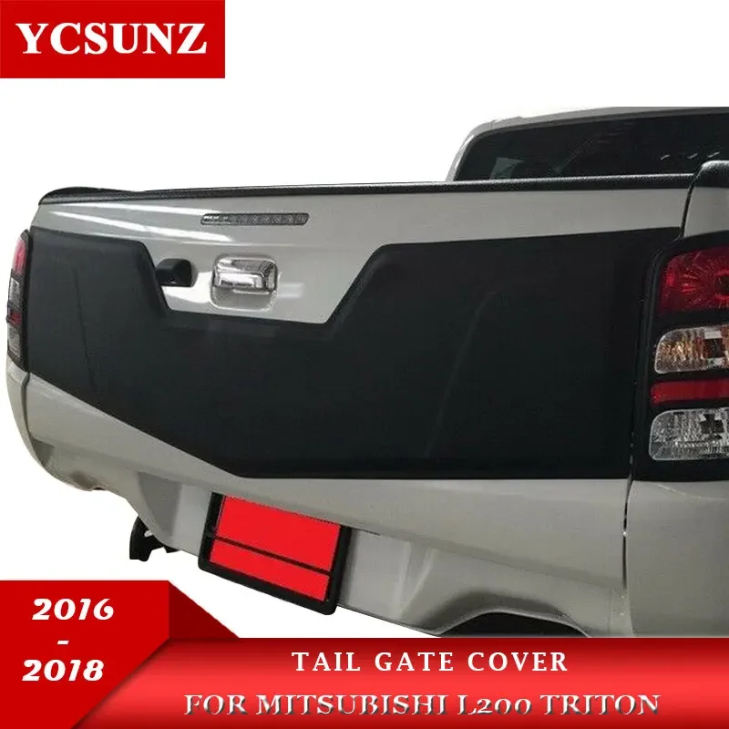 ABS-Tailgate-Nudge-Cover-Upper-For-Mitsubishi-L200-Triton-2015-2016 ...