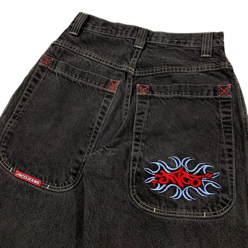 Jnco Pantalones Vaqueros Holgados Para Hombre Y Mujer Ropa De Calle