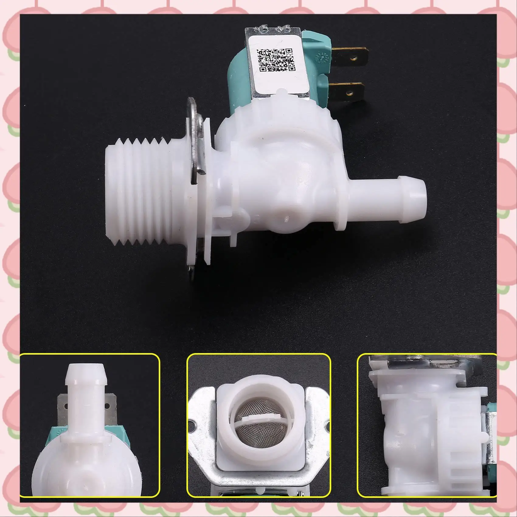 N18R DD33-01002B Water Inlet Valve For Dishwasher Replaces AP6975653 ...