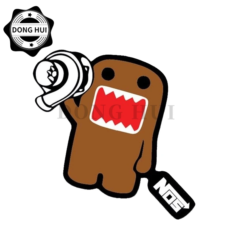 Domo Kun Cute Cartoon Car Sticker Mug Guitar Laptop Camper Motocross ...