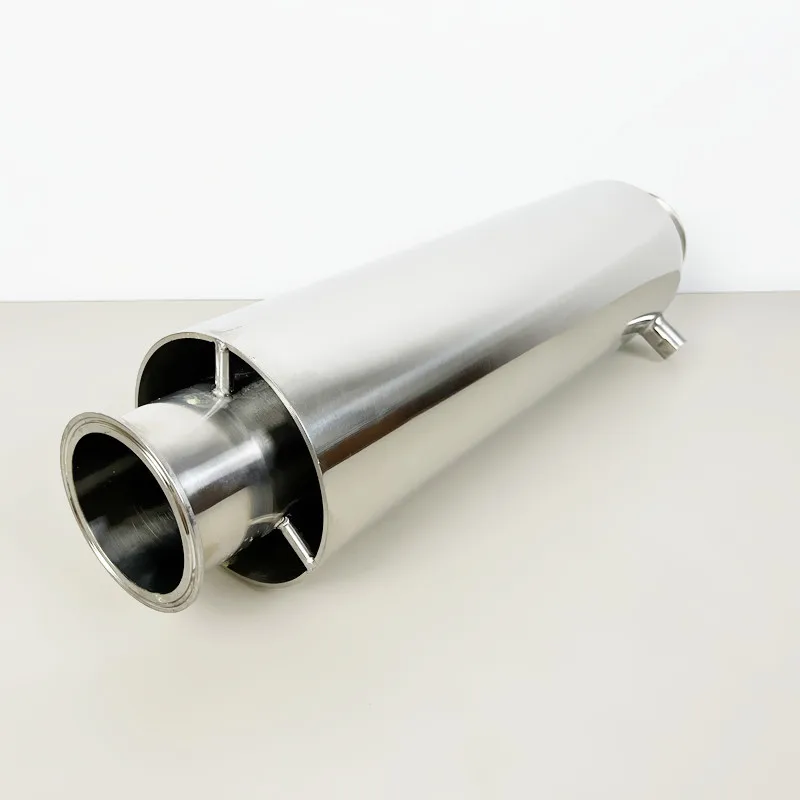 3inch OD91mm Sleeved/Jacketed Tri Clamp Spool/Tubes With FNPT 1/4" For ...