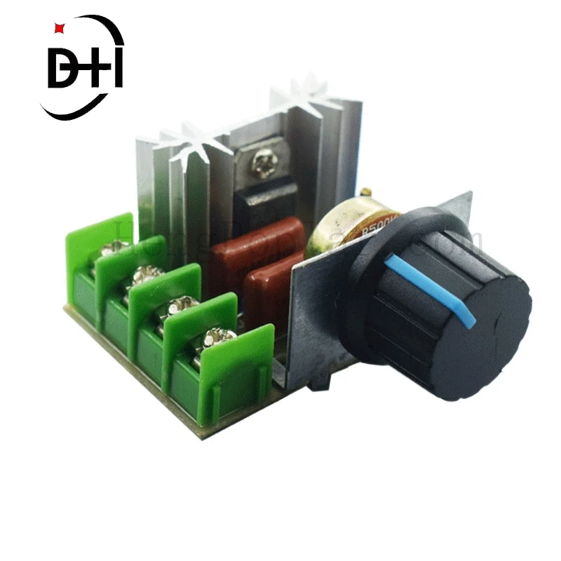 AC 220V 2000W SCR Voltage Regulator Dimming Dimmers Motor Speed ...