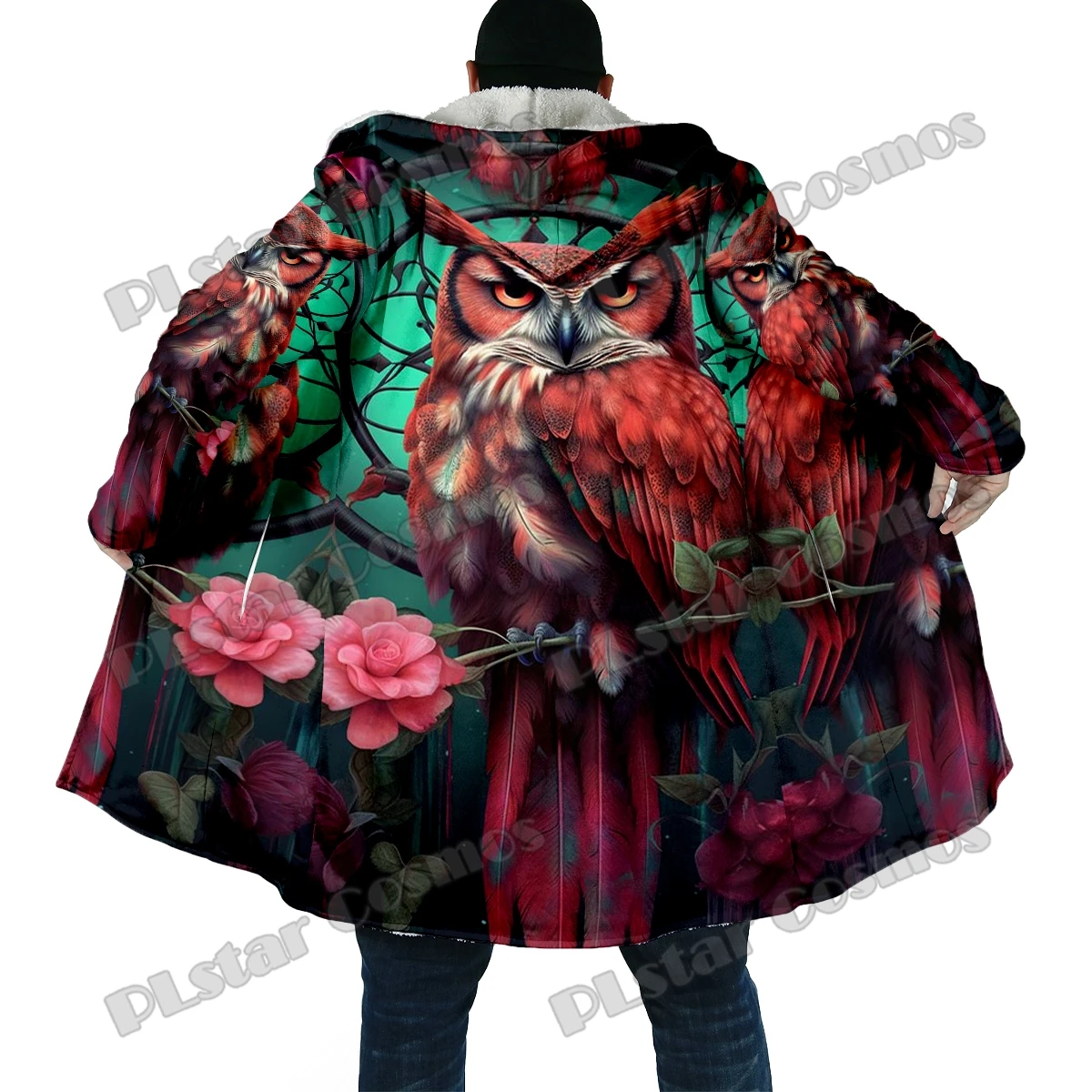 Mens Hooded Cloak Pattern